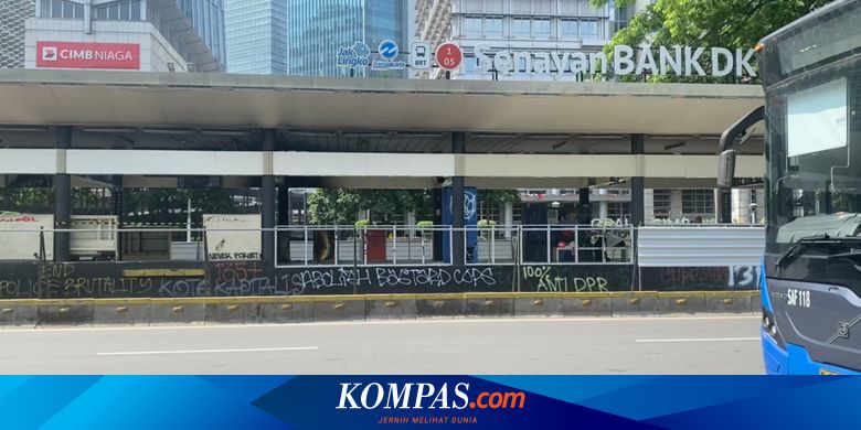 Halte Bundaran Senayan Transjakarta Beroperasi Lagi Usai Perbaikan