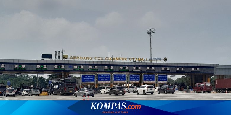 Polisi Terapkan "One Way" di Tol Cikampek Utama Km 72-Gerbang Tol Kalikangkung Km 414