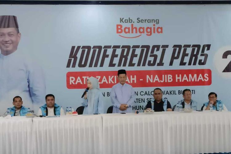Foto : Unggul versi Hitung Cepat, Ratu Zakiyah Sebut Masyarakat Serang ... Foto : Unggul versi Hitung Cepat, Ratu Zakiyah Sebut Masyarakat Serang ...