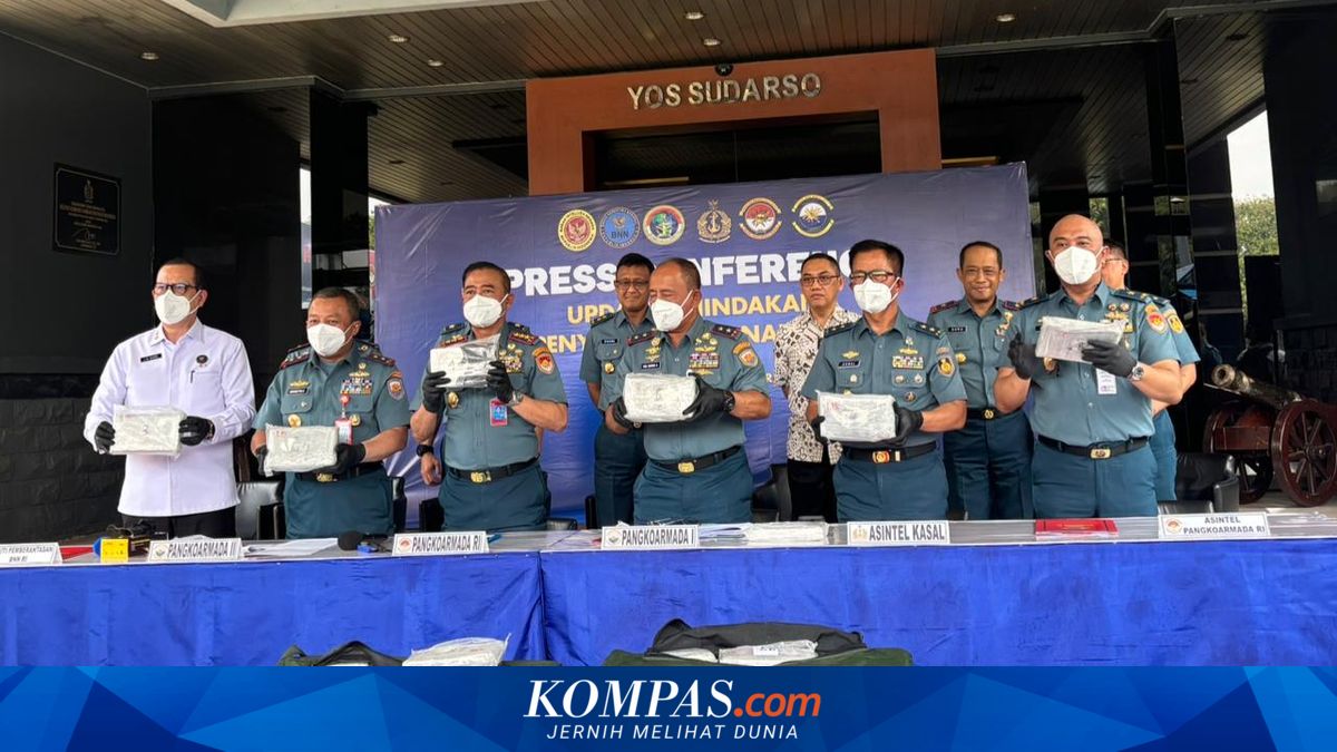 Koarmada RI Musnahkan 84,75 Kg Kokain dan 1 Kg Sabu