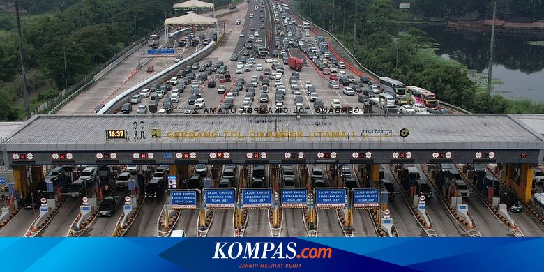 Kembali Padat, 1,8 Juta Kendaraan Telah Kembali ke Jabotabek