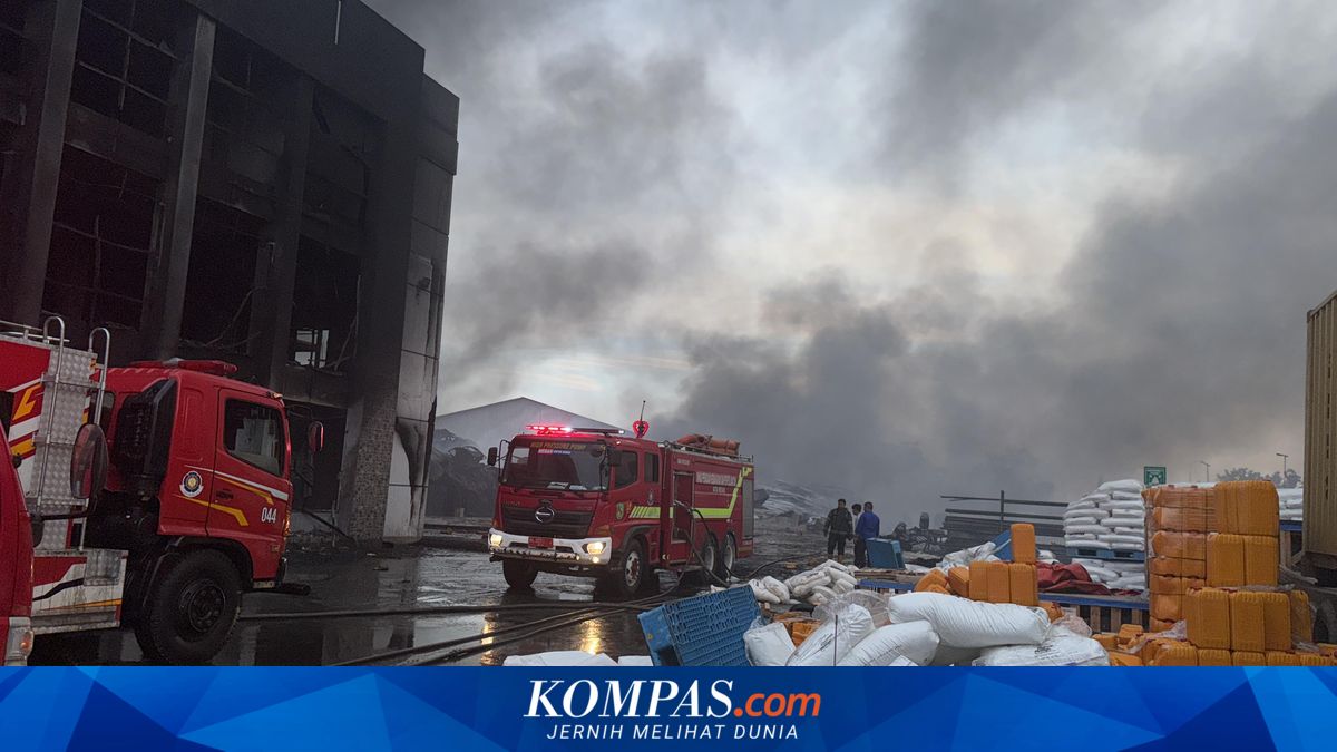 Pabrik Minyak PT Agro Mas Medan Terbakar Hebat, Api Baru Padam Setelah ...