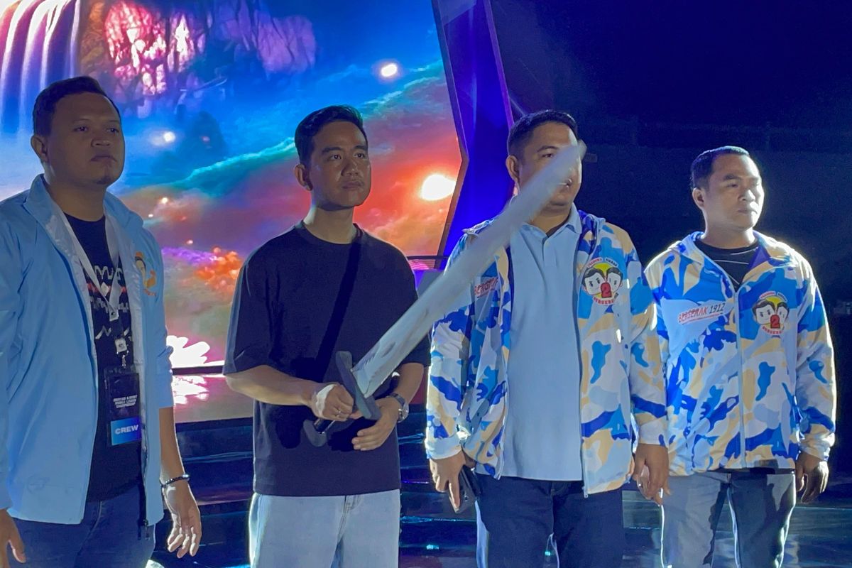 Angkat Pedang di Turnamen Mobile Legends di Senayan, Gibran "Cosplay ...