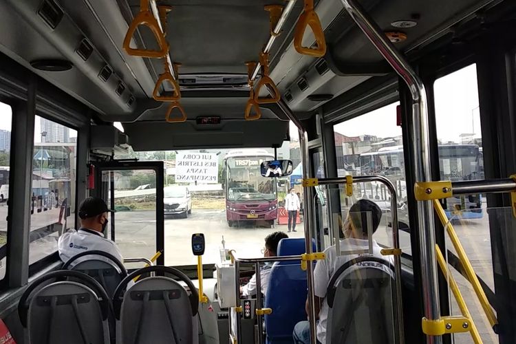 Begini Suasana Kabin Bus Listrik Buatan Indonesia, Inka E-Inobus