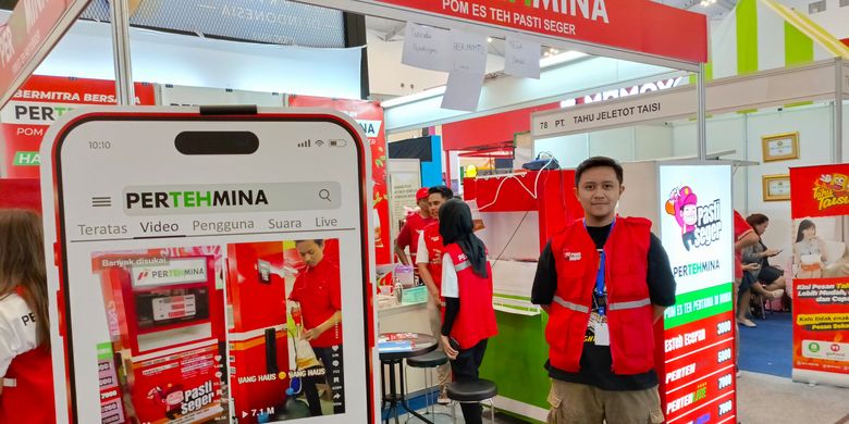 Pertehmina, Franchise Usaha Es Teh Konsep Pom Bensin