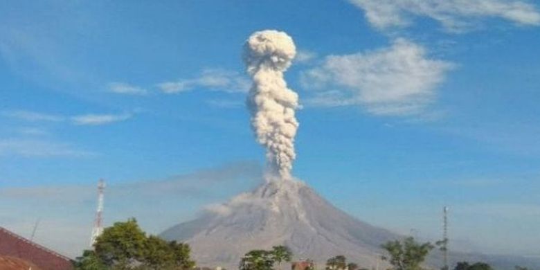 Berita Terkini Harian Sejarah Letusan Gunung Sinabung Terbaru Hari Ini ...