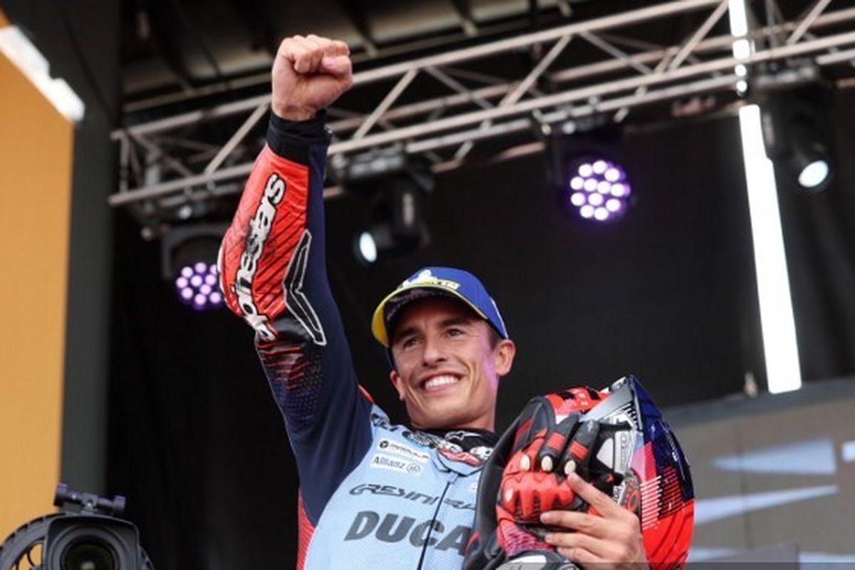 Hasil Sprint Race MotoGP Aragon 2024, Marc Marquez Jadi Pemenang
