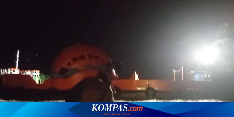 Kapal Tambang Timah Bocor dan Karam, 15 Awak Diselamatkan Kapal Tanker