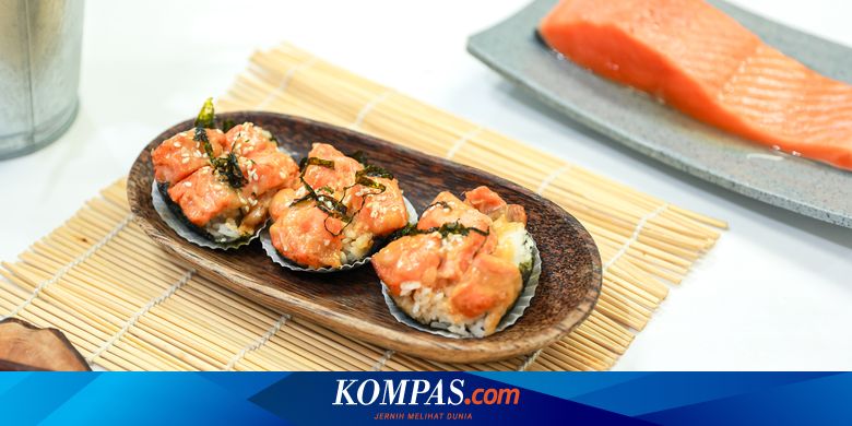 Resep Sushi Muffin Salmon sebagai Pelengkap Bento