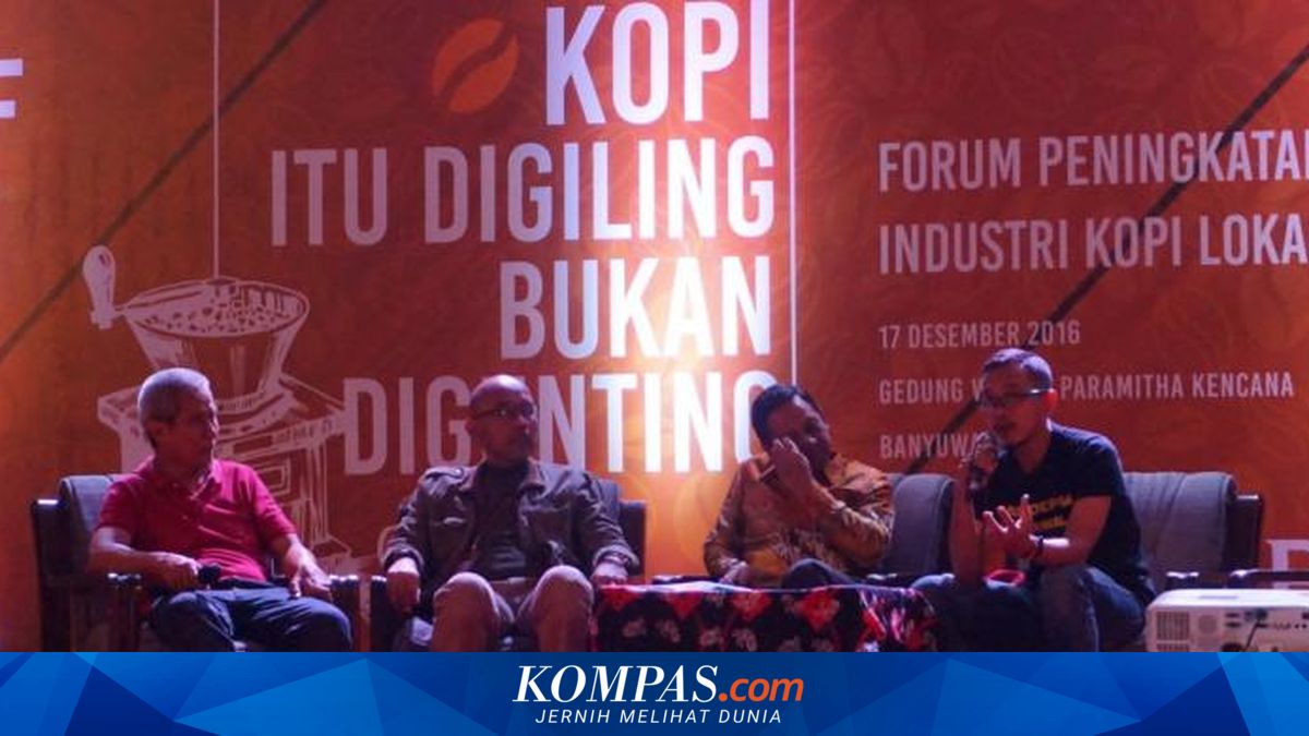 "Kopi Digiling Bukan Digunting"