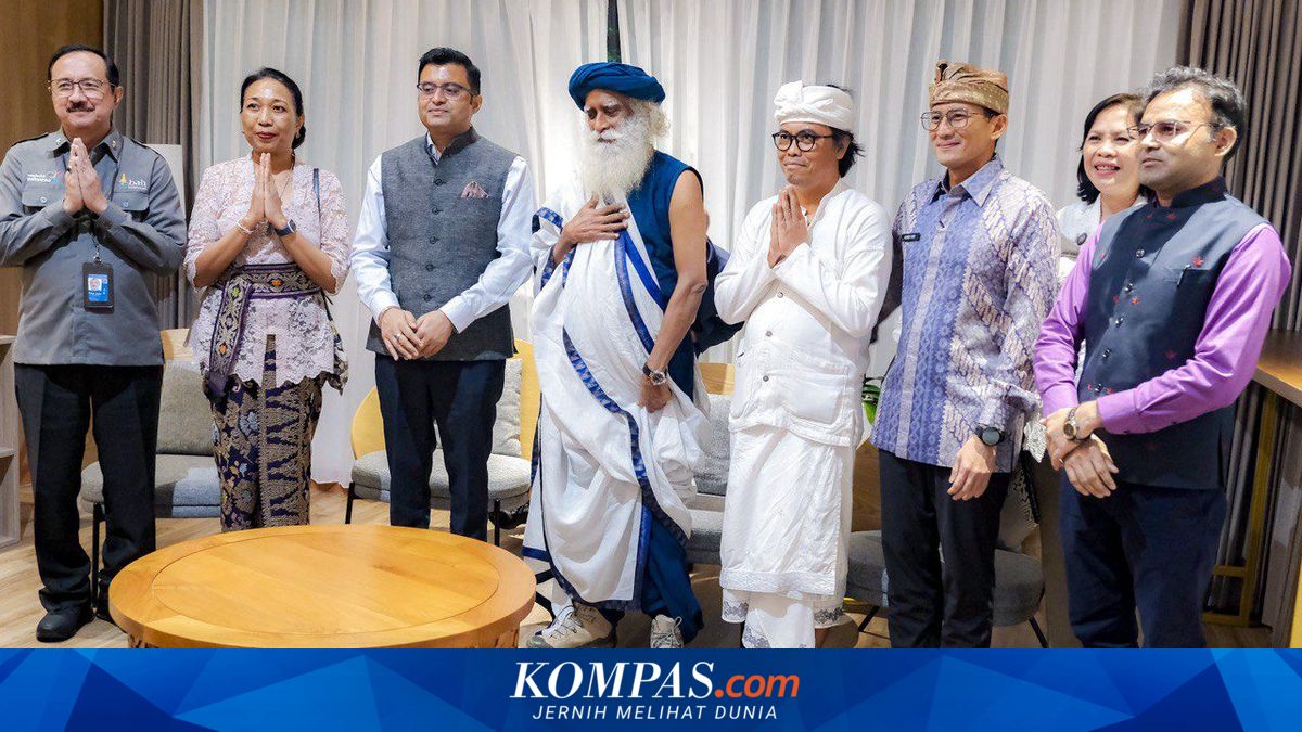 Guru Spiritual Terkenal dari India: Bali Membawa Ketenangan dan ...