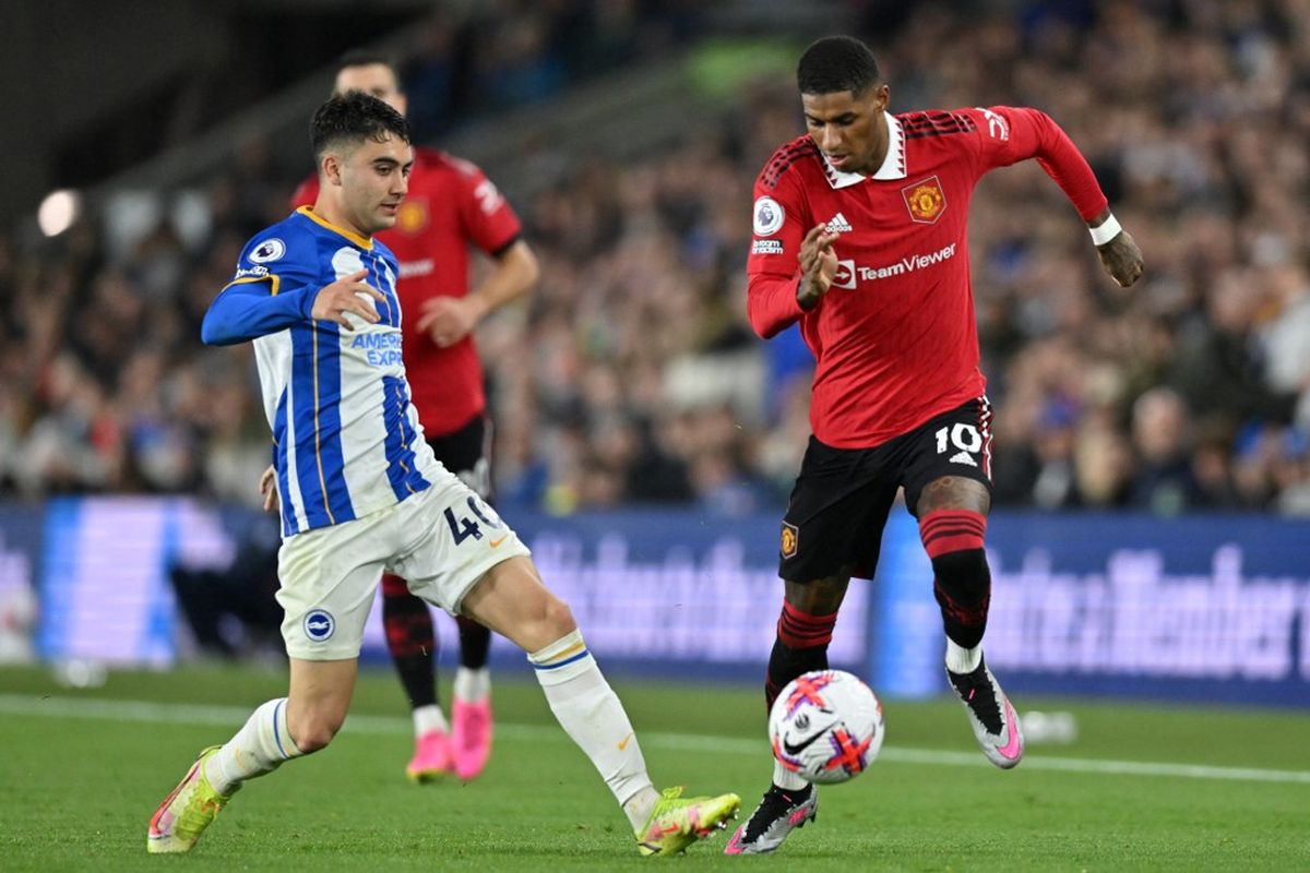 Hasil Brighton Vs Man United: Penalti Menit Akhir, Setan Merah Takluk 0-1