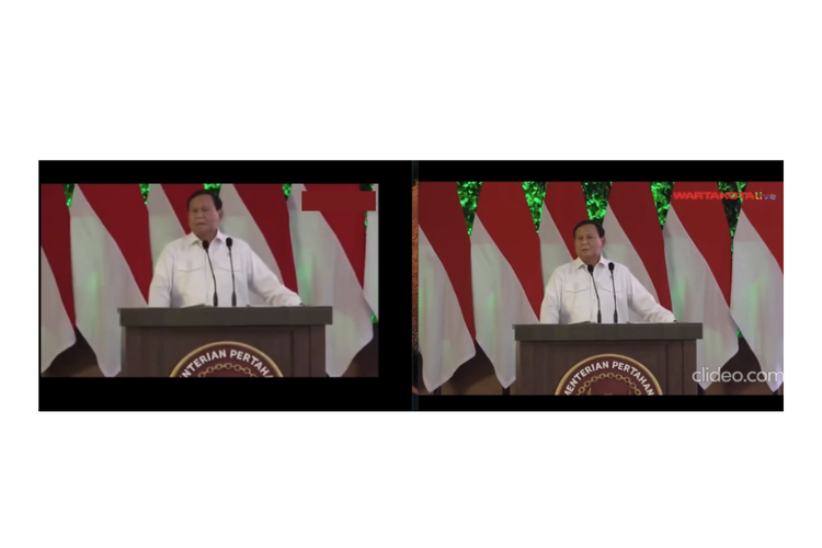 [HOAKS] Prabowo Subianto Berpidato dalam Bahasa Arab