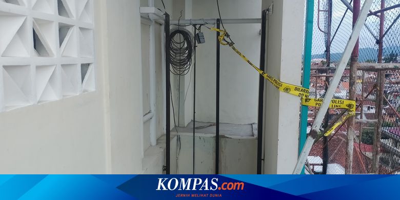 Cari Penyebab Lift Sekolah Az Zahra Anjlok, Puslabfor Periksa Katrol Lift
