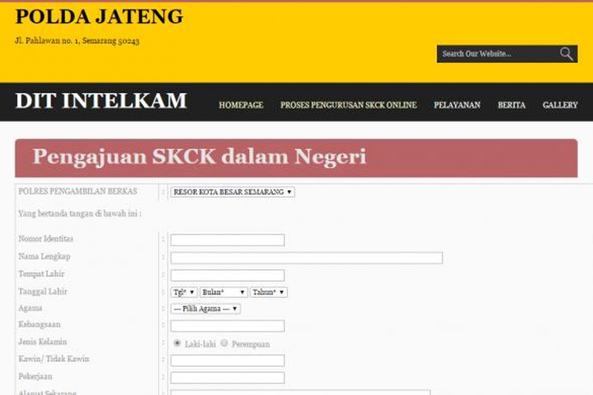 Cara Membuat SKCK, Apa Bedanya Bikin di Polsek, Polres, Polda, dan ...
