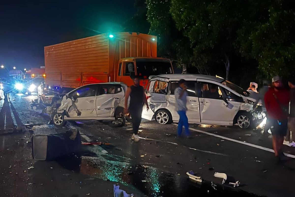Update Kecelakaan Tol Cipularang Km 93: 3 Orang Meninggal, 7 Luka-luka ...