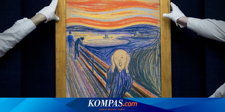Lukisan "The Scream", Kecemasan Edvard Munch, dan Senja Merah Krakatau