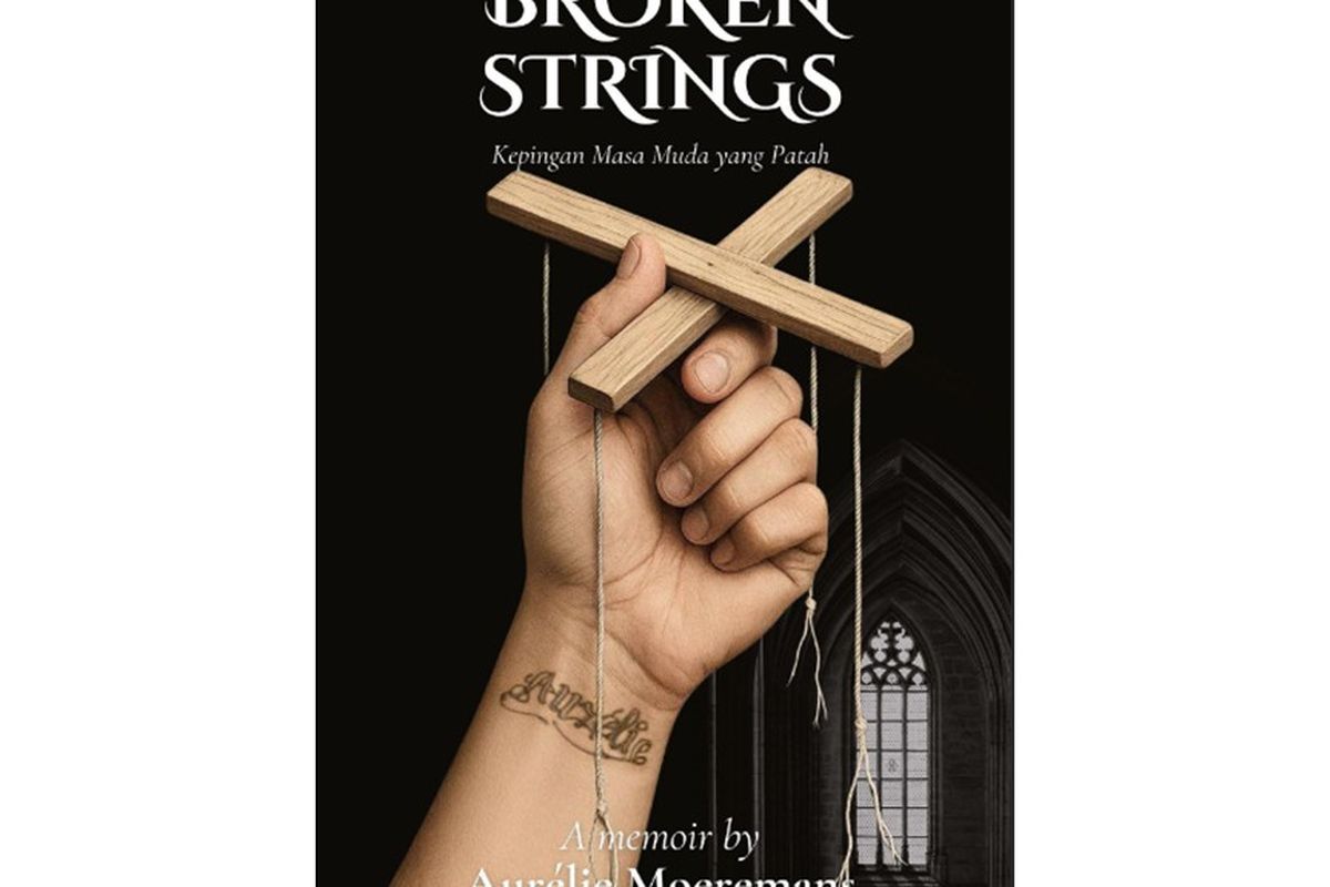 Makna di Balik Sampul Buku Broken Strings Aurelie Moeremans