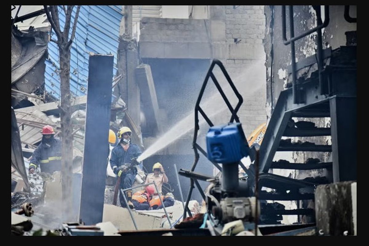 Ledakan Mematikan di Pabrik Sigachi Chemicals India, 36 Tewas dan ...