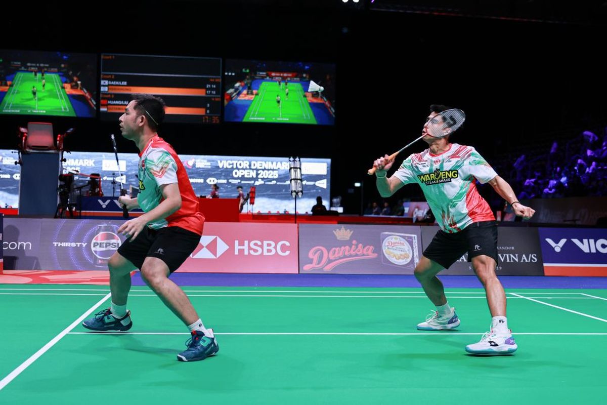 Jadwal Denmark Open 2025: Sabar/Reza Lawan Liang/Wang