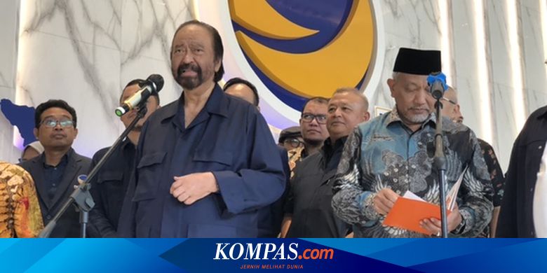 Surya Paloh Sebut Nasdem dan PKS Siap Bergabung ke Pemerintahan Prabowo ...