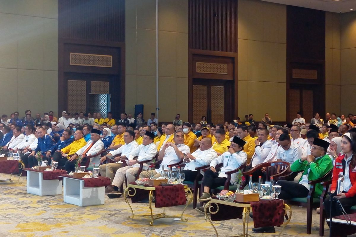 Elite PKS, Nasdem, dan PKB Hadiri Deklarasi Ridwan Kamil-Suswono Maju Pilkada Jakarta