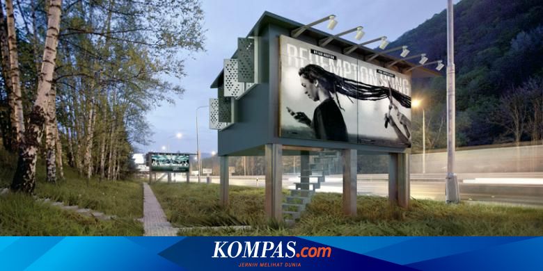 Keren... Menyulap Iklan Billboard Menjadi Rumah untuk Tunawisma!