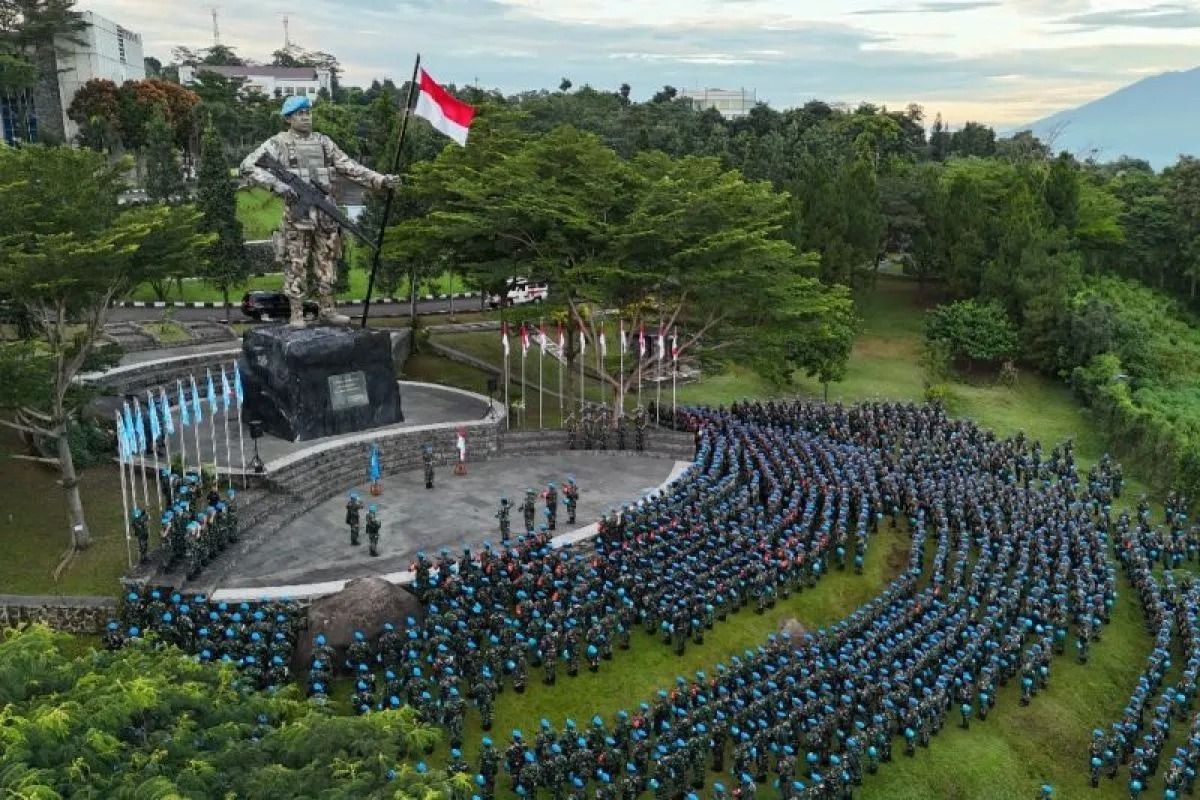 1.117 Prajurit TNI Dapat Baret Biru PBB, Siap Ikut Misi Perdamaian Dunia