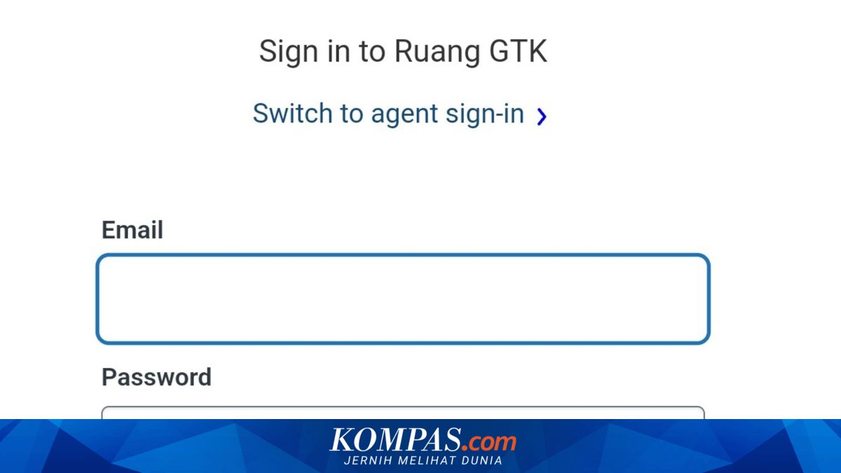 Cara Login Ruang GTK, Pakai Akun belajar.id dan Akun Madrasah