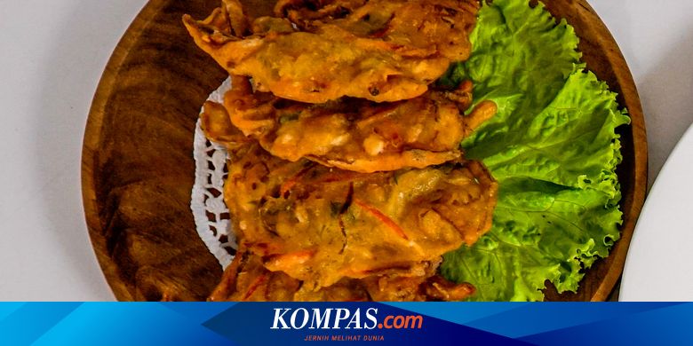 Resep Bakwan Sayur dengan Pinggiran Kriuk, Lauk Pecel Sayur