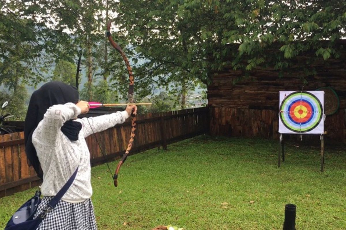 Mencoba Jemparingan di Lembang, Tradisi Memanah dari Zaman Kerajaan