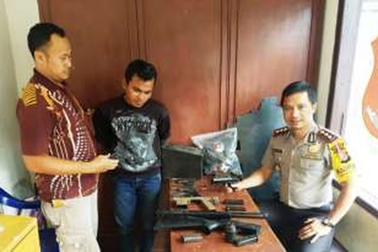 Polisi Bongkar Pabrik Senjata Api Rakitan Di Aceh