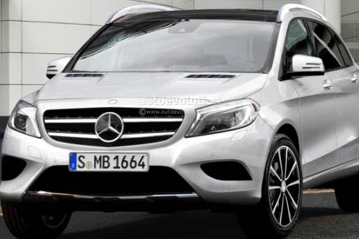 Crossover Baru Mercedes Muncul Perdana di China