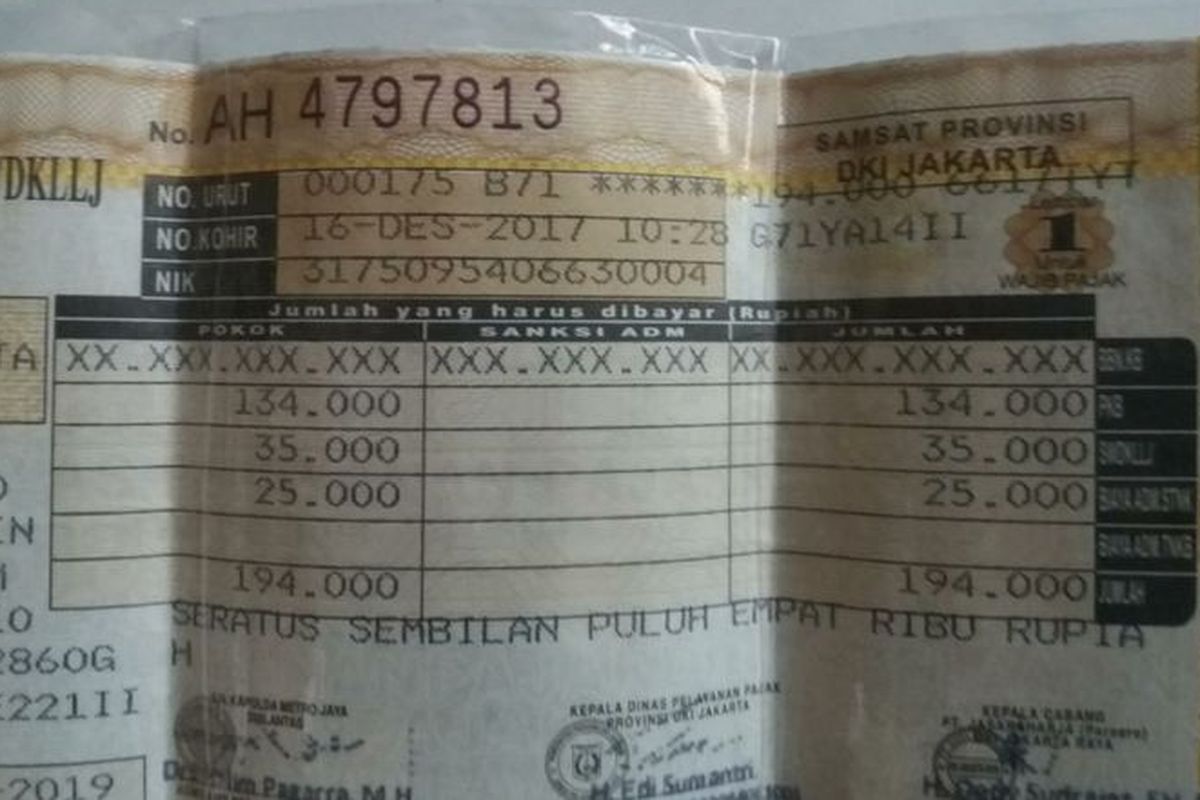 STNK Berlaku tapi Pajak Telat Tetap Bisa Ditilang, Ini Penjelasannya