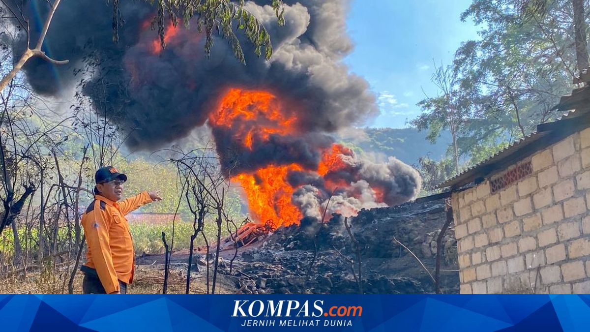Kobaran Api Sumur Minyak Ilegal di Blora Tak Kunjung Padam, 760 Warga ...