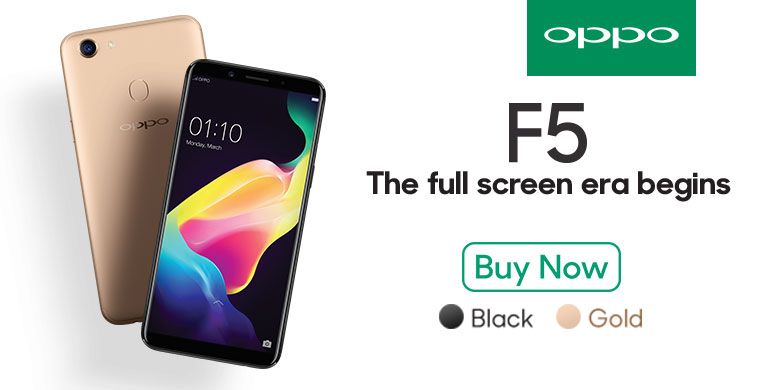 Layar Full Screen OPPO F5 Berikan Pengalaman Visual Terbaik