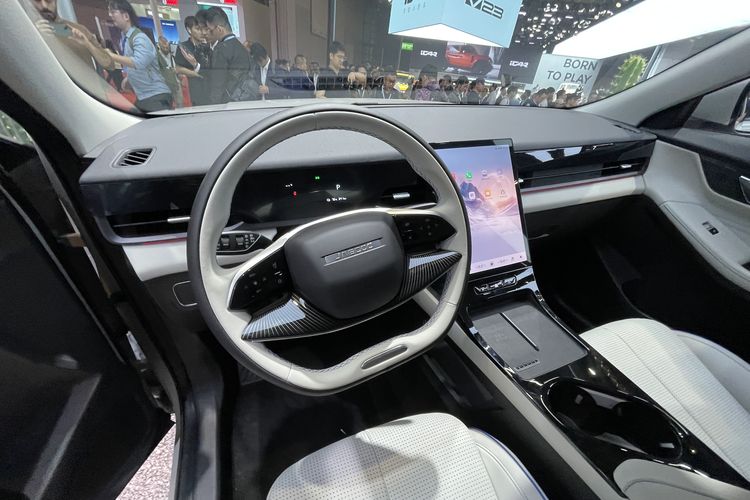 Intip Kabin Jaecoo J5 EV yang Tebar Pesona di Auto Shanghai 2025