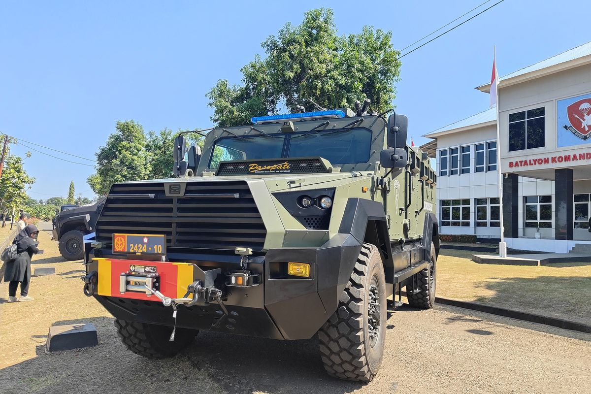 Brigade Parako 2 Pasgat Terjunkan Satu Batalion dan Alutsista untuk HUT ke-80 TNI di Monas