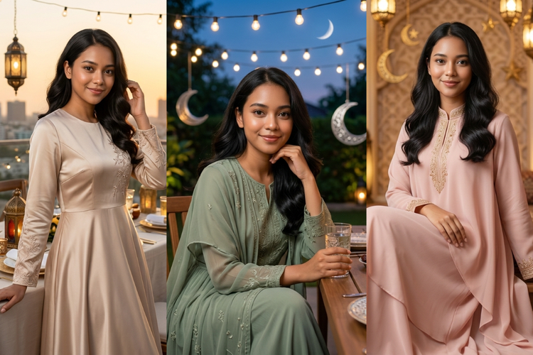 Foto : Viral Edit Foto Bukber Estetik Pakai Prompt AI Ubah Selfie Tanpa ...