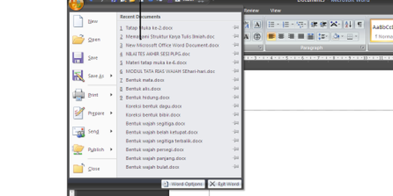Office Button: Pengertian dan Fungsi pada Microsoft Word