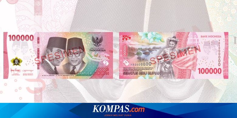Kenali Gambar dan Nama Pahlawan di Uang Rp 100.000 Baru - TrendRadars ...