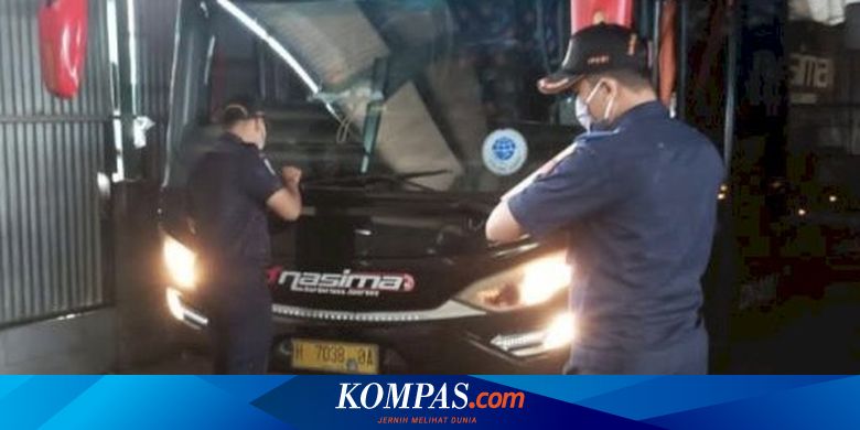 Jelang Nataru, Dishub Kota Semarang Uji Kelayakan Bus Pariwisata, AKDP dan AKAP
