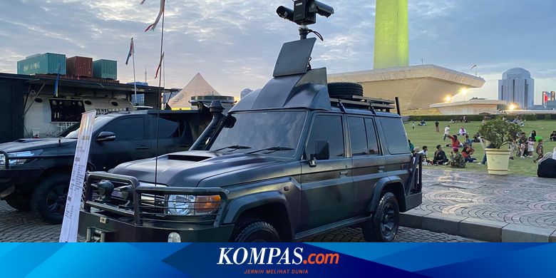 Jumpa Toyota Land Cruiser 70 Series V8 Hughes Radar di HUT ke-80 TNI