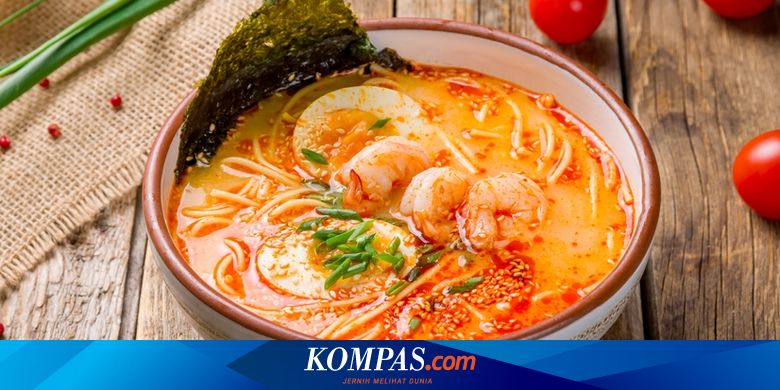 Resep Ramen Kuah Pedas yang Creamy, Cocok untuk Sarapan