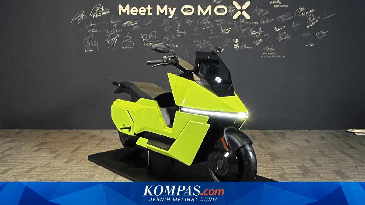 Omoway Debut Omo-X di Indonesia: Motor Listrik Investasi Rp 179 M