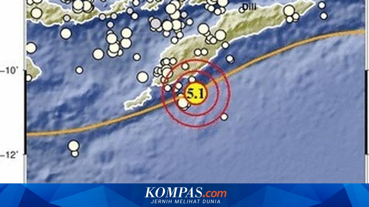Gempa M 5,0 Guncang Timor Tengah Selatan, Dipicu Tumbukan Lempeng Indo ...