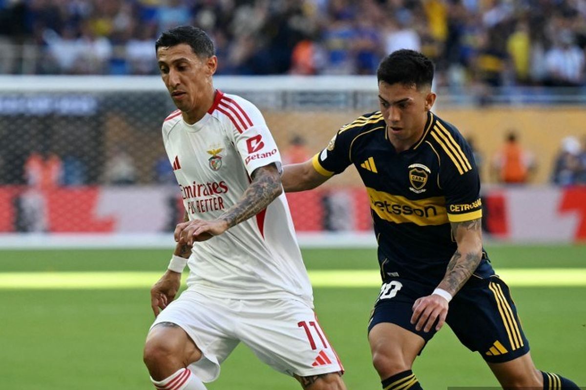 Hasil Boca Juniors Vs Benfica 2-2: Drama 4 Gol dan 3 Kartu Merah