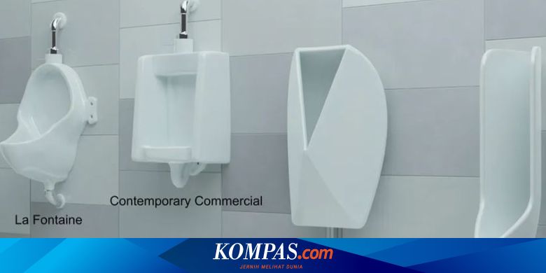 2 Desain Urinoir Baru Ini Diklaim Bisa Cegah Tumpahan 1 Juta Liter ...