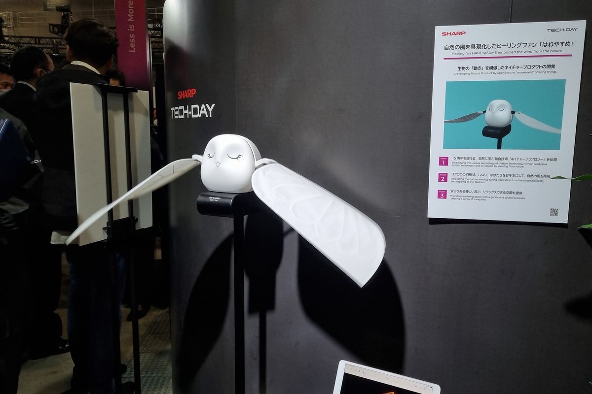 Kipas Angin Burung Hantu Sharp Bantu "Healing" Fisik dan Mental