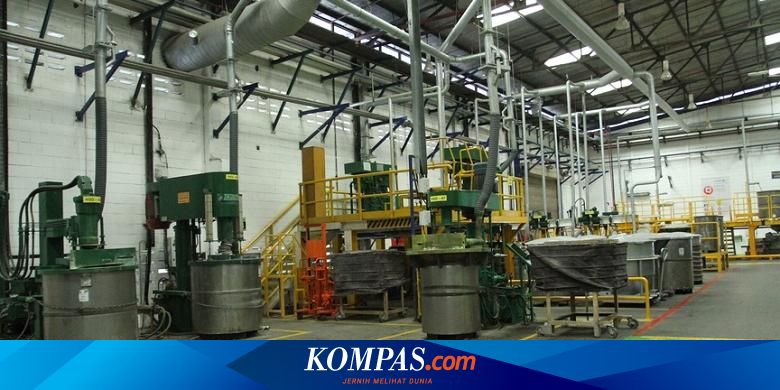 Begini Proses Produksi Cat di Pabrik Cikarang
